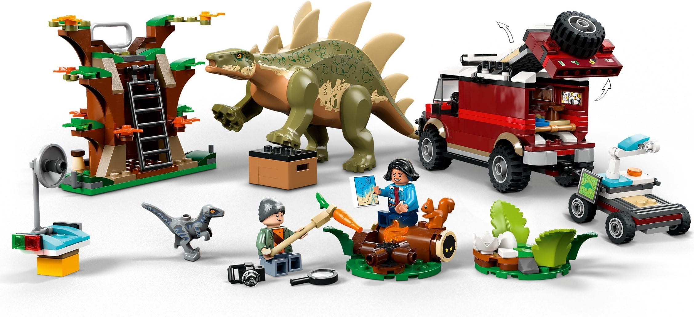 LEGO Jurassic World - Dinosaurusmissies: Stegosaurus ontdekking 76965 ...