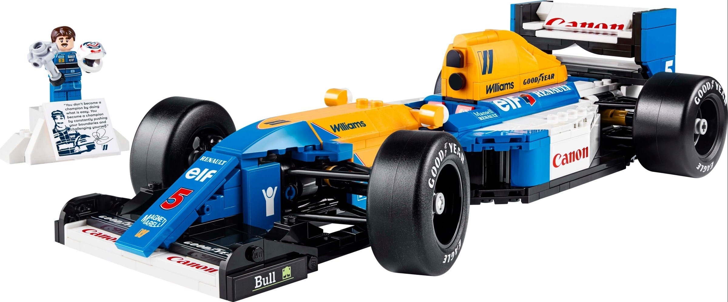 LEGO Icons Williams Racing FW14B en Nigel Mansell 10353 - KelCha Toys